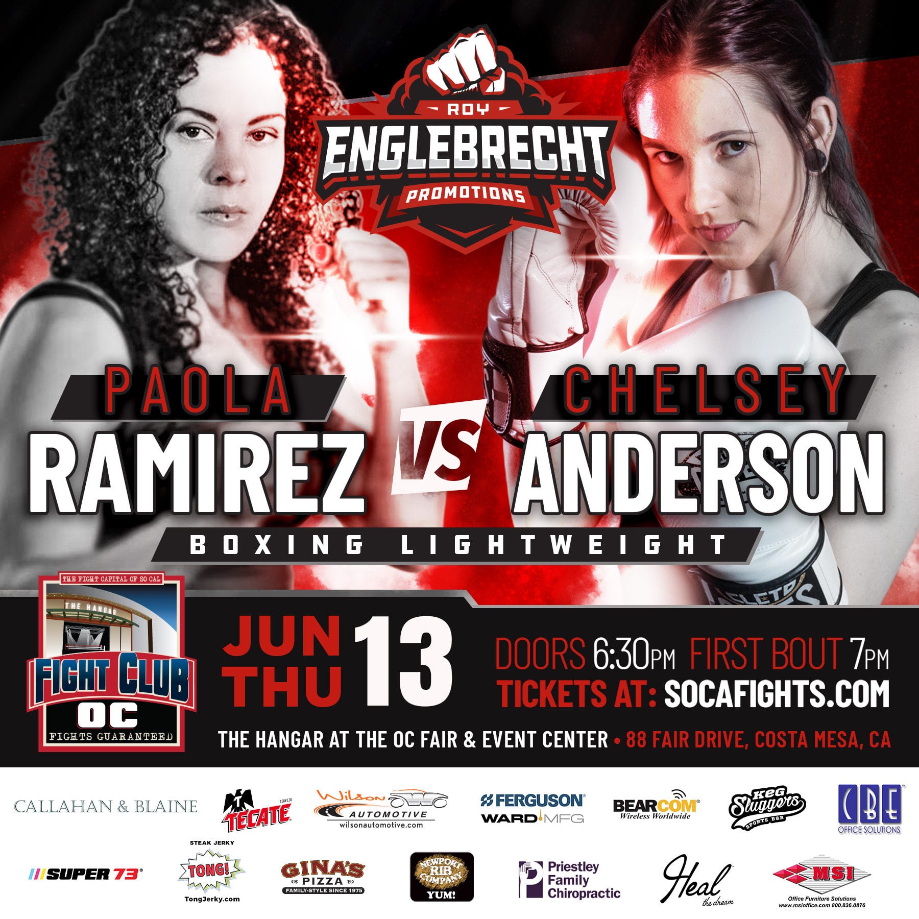 Celebrate Our 50th Fight Club OC Show With Us On June 13th | SOCA Fights